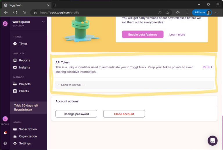 Toggl Track Integrationプラグインの使い方 | Obsidian TIPS(JP)